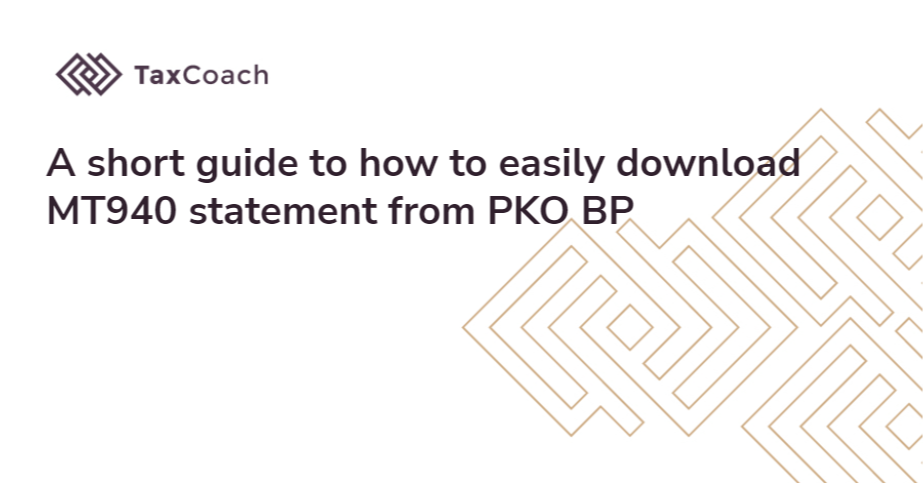 A short guide to how to easily download MT940 statement from PKO BP ...